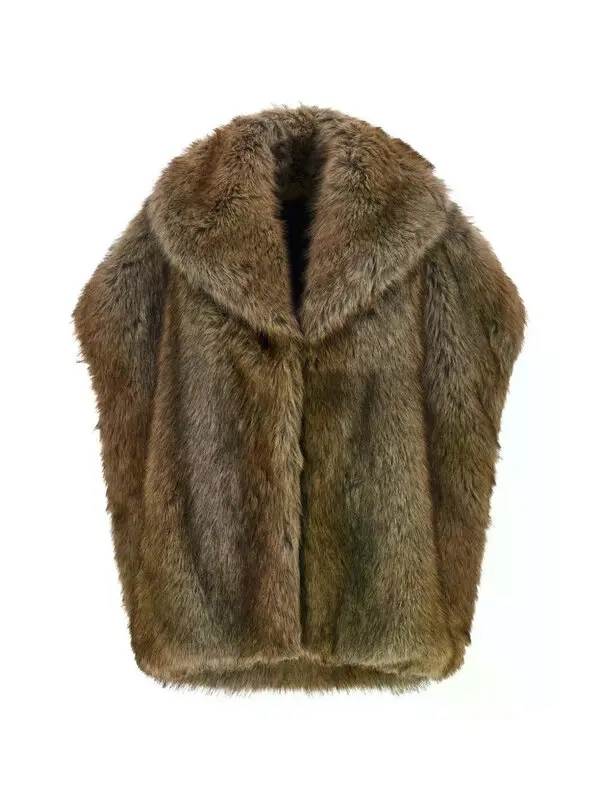 B&B COUTURE Brigitte Faux-fur Jacket