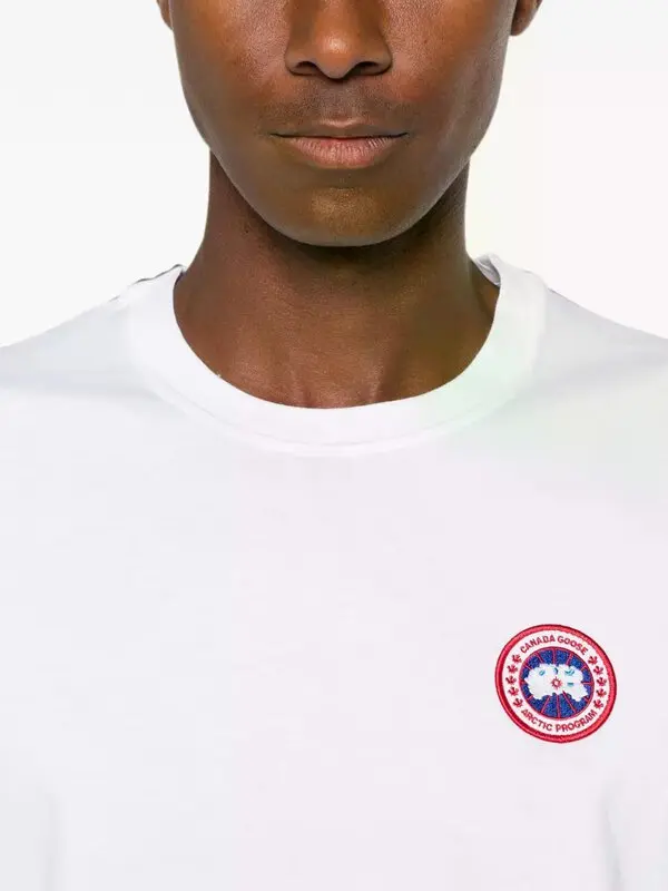 Canada Goose Logo-patch T-shirt