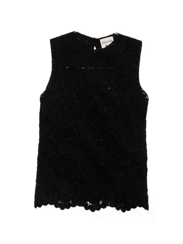 SEMICOUTURE Round-neck Vest