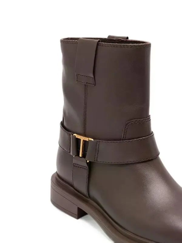 TWINSET Logo-plaque Buckle-fastening Boots