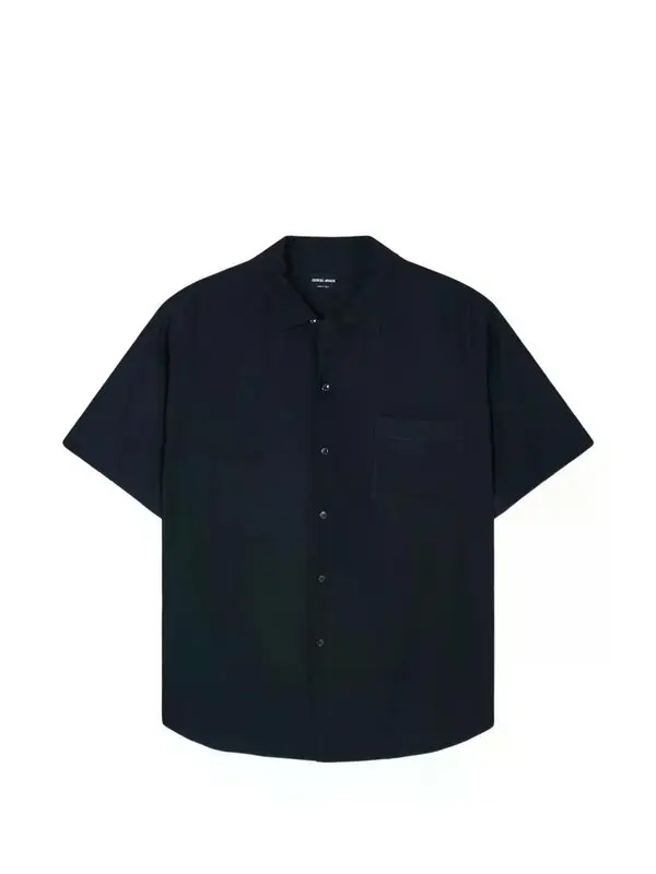 Giorgio Armani Short-sleeve Chest-pocket Shirt