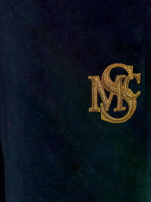 Stella McCartney Velour Logo Track Pants