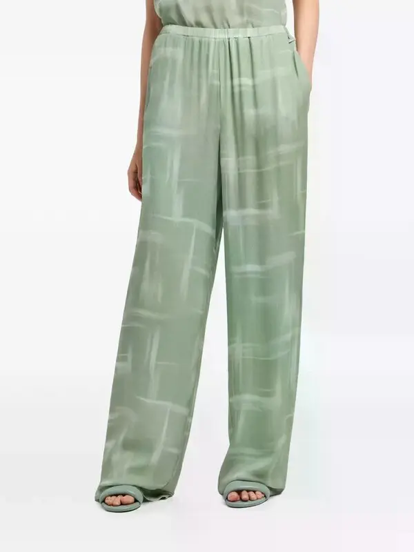 Armani Exchange Wide-leg Trousers