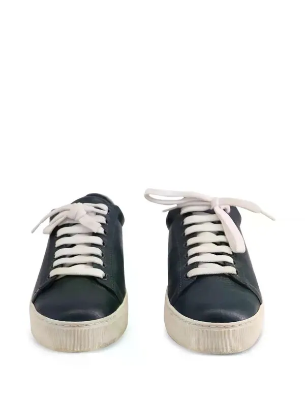 STUART WEITZMAN Leather Lace-up Sneakers