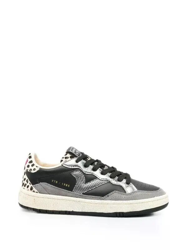 Victoria Beckham Leopard-print Panelled Sneakers