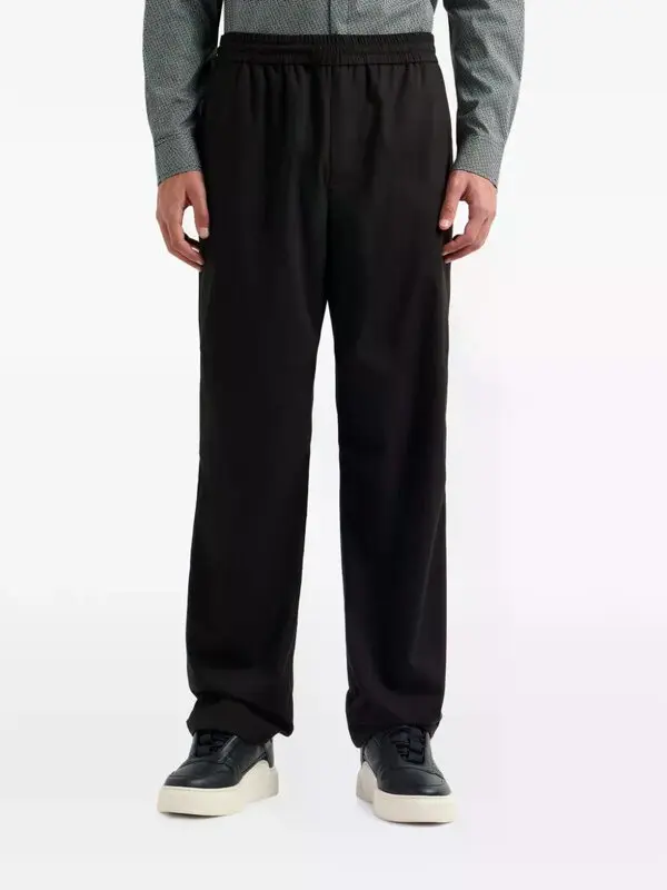 Armani Exchange Elasticated-waistband Trousers