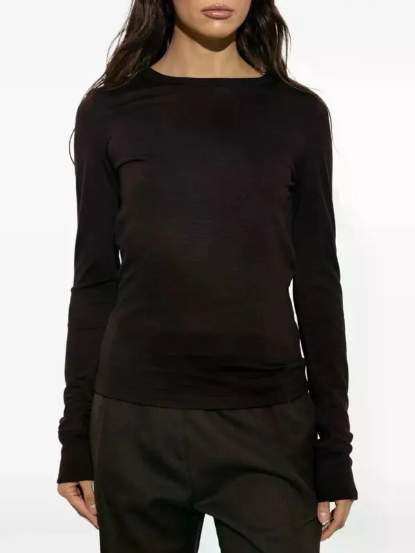 Studio Nicholson Malin Long Sleeve Wool Sweater