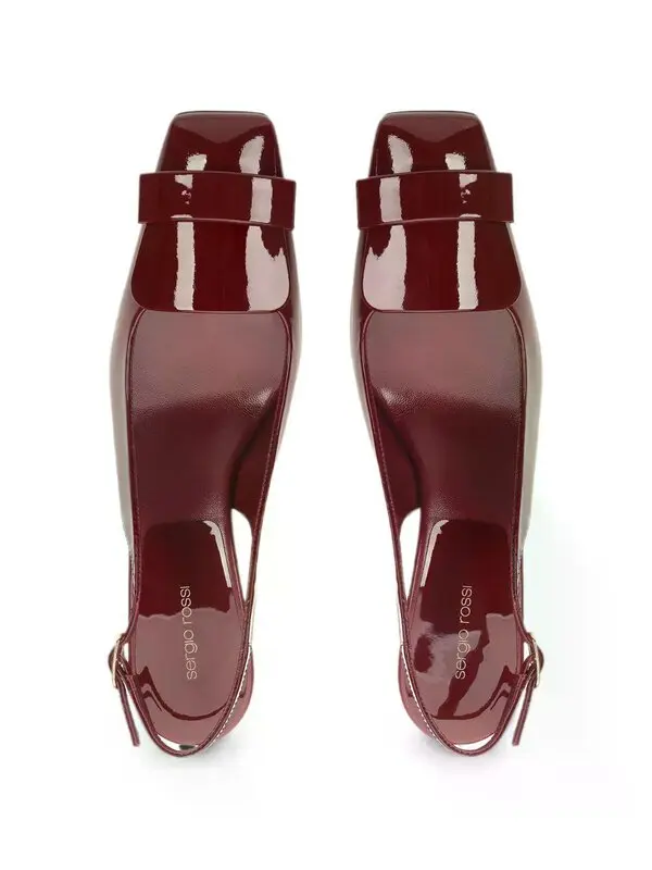 SERGIO ROSSI Sculpt Slingback Pumps