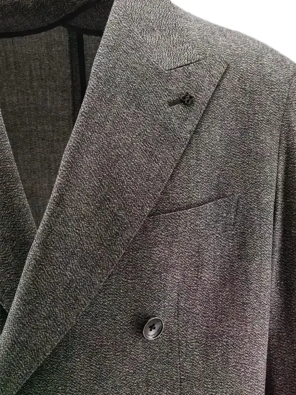 Tagliatore Double-breasted Peak-lapels Suit
