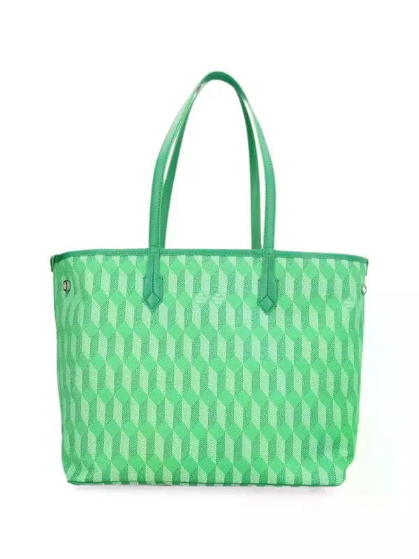 AU DEPART Tote. 47 Jacquard Coated-canvas Tote Bag
