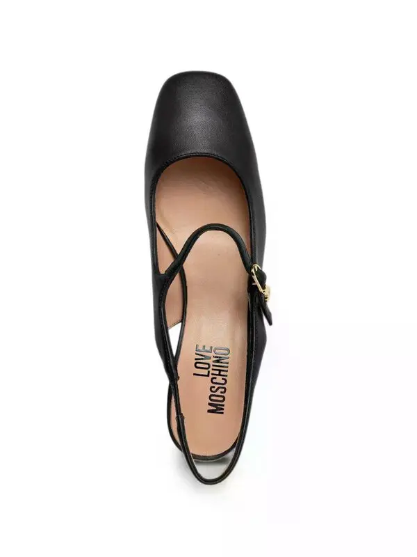 Moschino Slingback Mary-jane Pumps