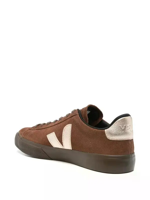 VEJA Suede Logo Patch Sneakers