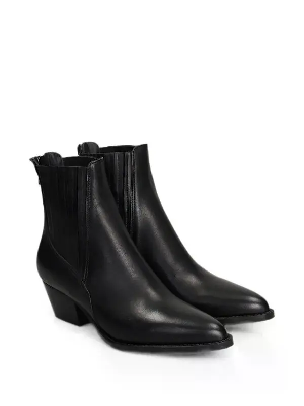 FABIO RUSCONI Pointed-toe Zip-fastening Ankle Boots