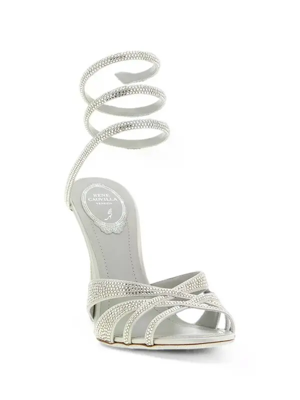Rene Caovilla Dania Crystal-embellished Sandals