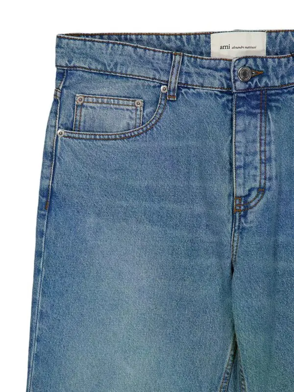 AMI Paris Jeans Classic Fit Cotton