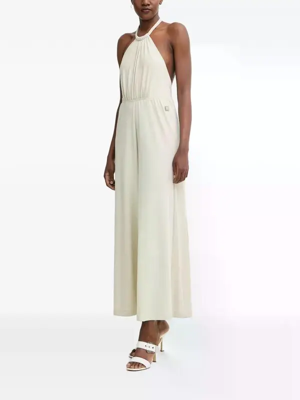 Armani Exchange Sleeveless Halterneck Jumpsuit