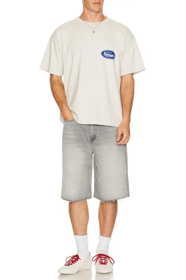 REMINGTON STONE Bronco Tee In Cream - Bone