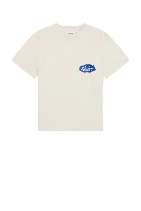 REMINGTON STONE Bronco Tee In Cream - Bone