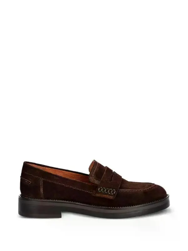 JONAK PARIS Mirna Suede Slip-on Loafers