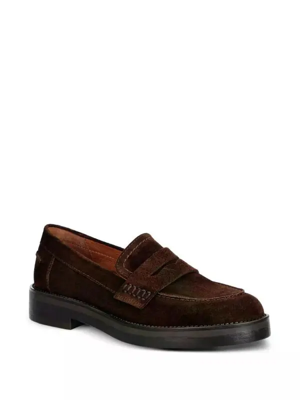 JONAK PARIS Mirna Suede Slip-on Loafers