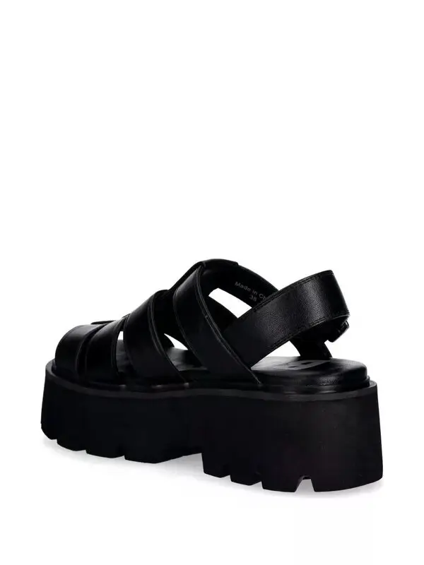 BUFFALO Brake Caged Platform Sandals