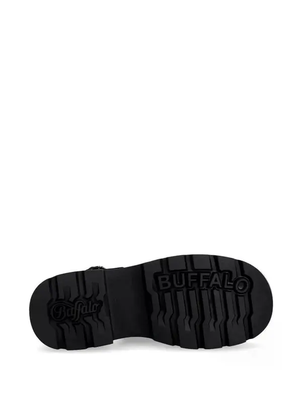 BUFFALO Vega Cross Studded Platform Sandals