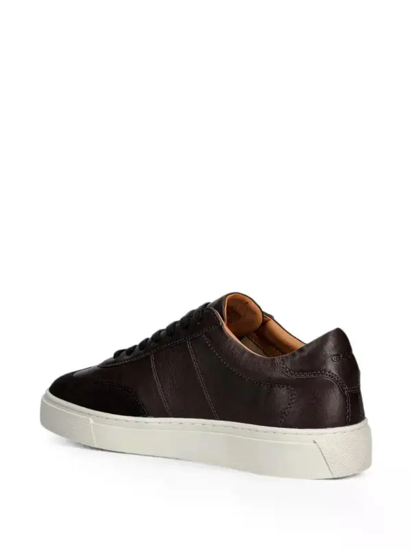 Gant Leather Suede-panelled Sneakers