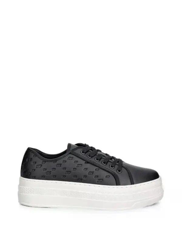 Armani Exchange Logo-debossed Platform Sneakers