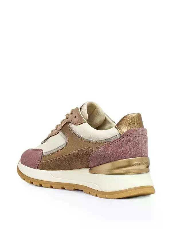 Geox Desya Abx Panelled Lace-up Sneakers