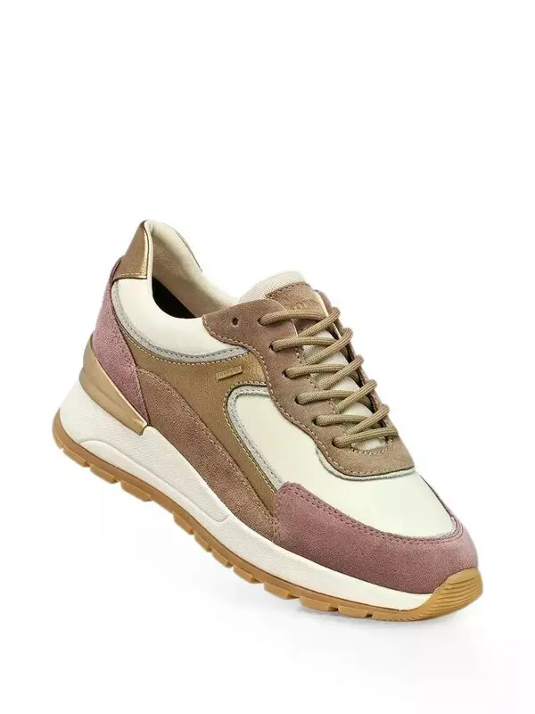 Geox Desya Abx Panelled Lace-up Sneakers