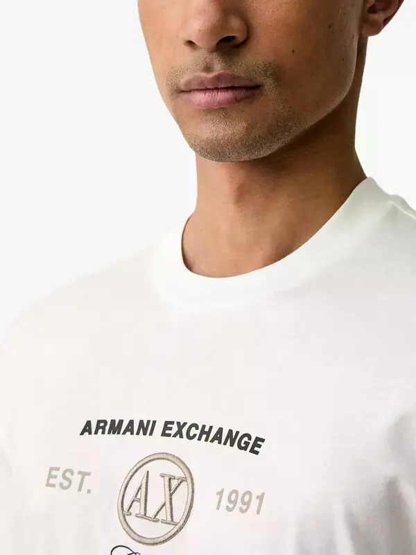 Armani Exchange Logo-print Cotton T-shirt