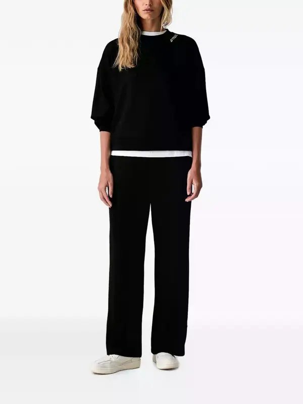 Armani Exchange Logo Embroidered Sweatshirt