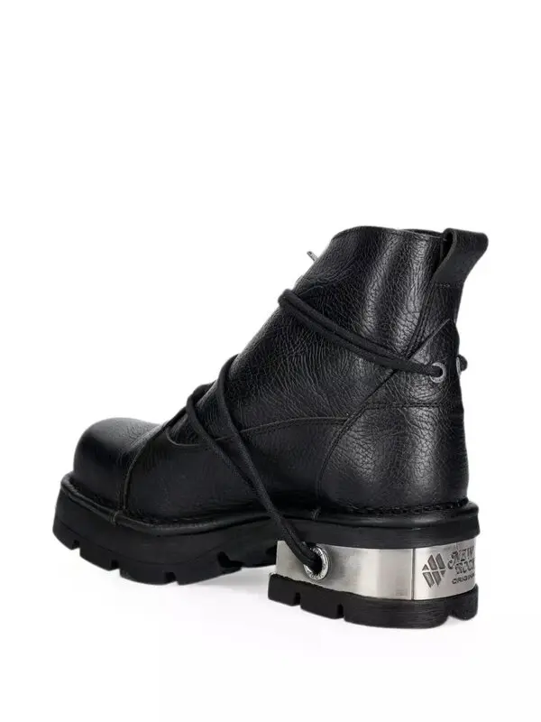 NEW ROCK Metallic Platform Boots