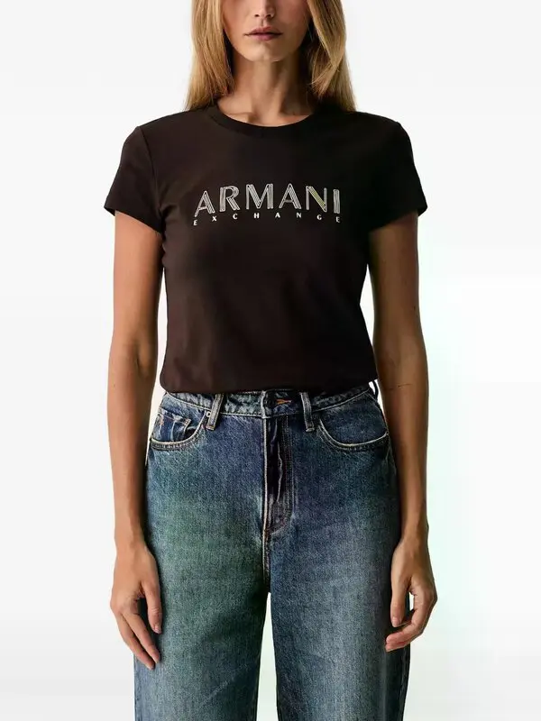 Armani Exchange Logo-print Short-sleeved T-shirt