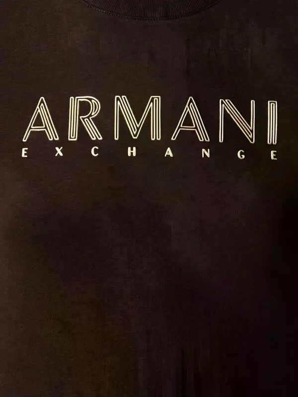 Armani Exchange Logo-print Long-sleeved T-shirt