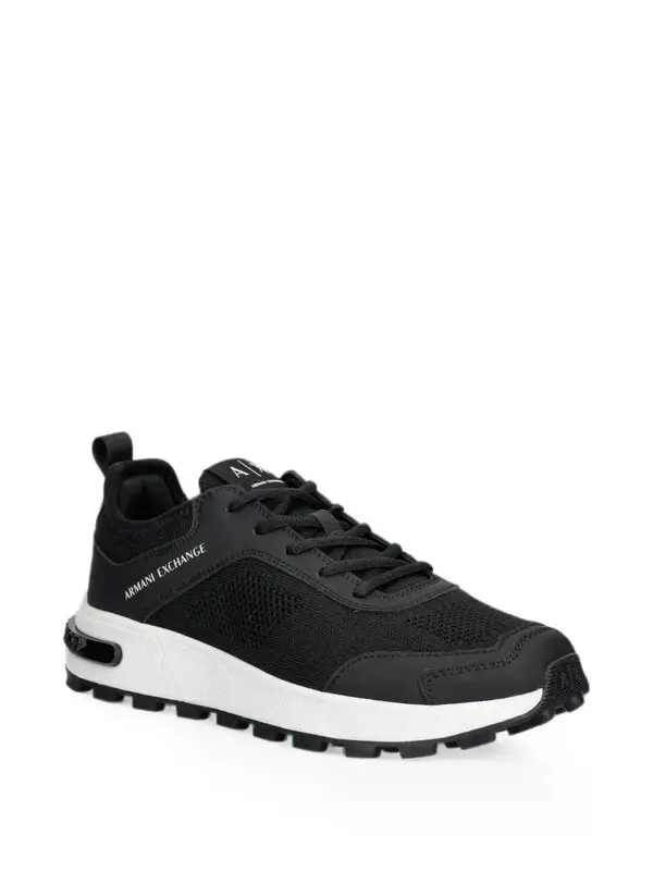 Armani Exchange Logo-print Mesh-panel Sneakers