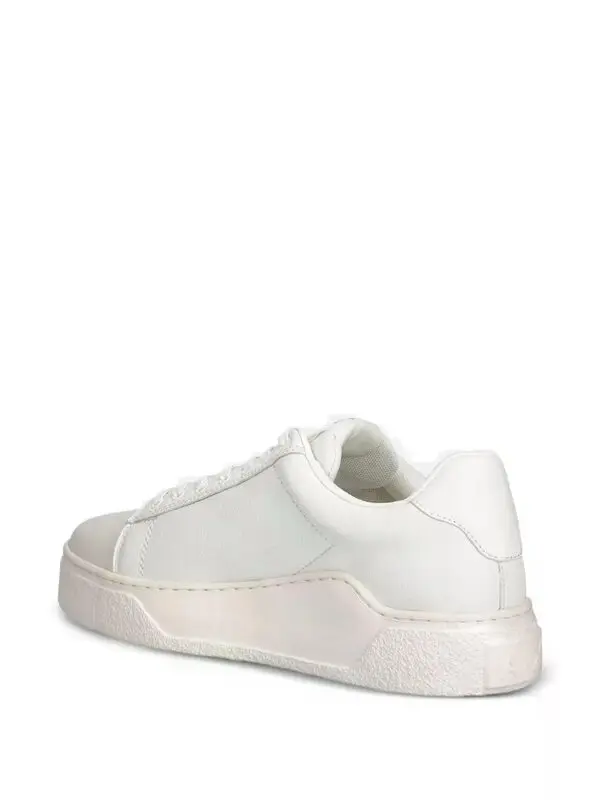 Armani Exchange Low Top Leather Sneakers