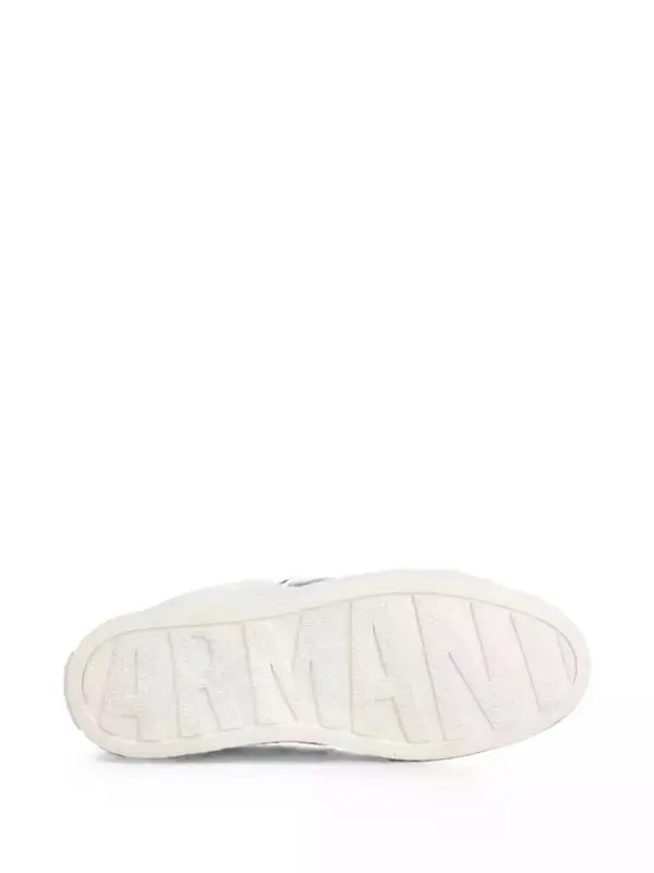 Armani Exchange Low Top Leather Sneakers