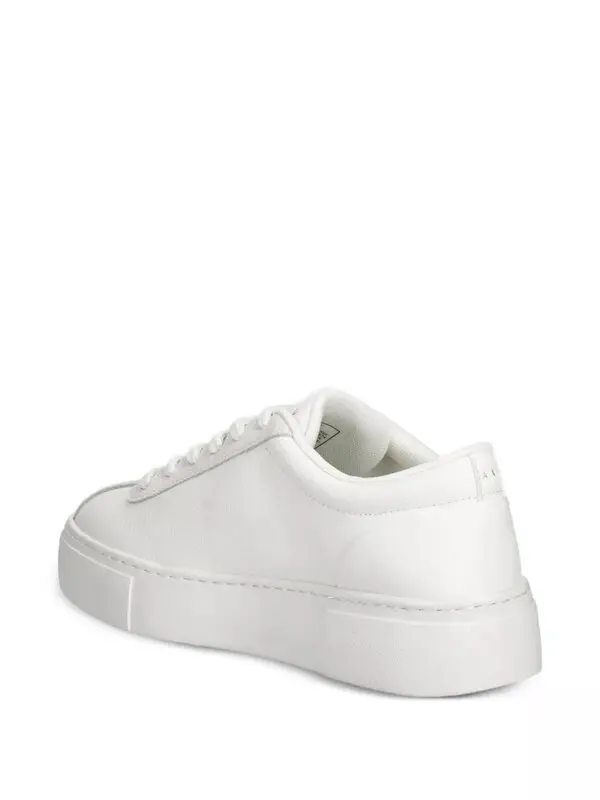 Armani Exchange Logo Plaque Platform Sneakers
