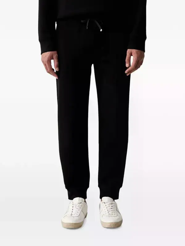 Armani Exchange Logo-embroidered Drawstring Track Pants