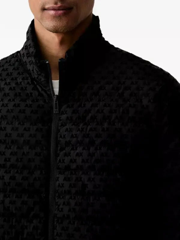 Armani Exchange Logo-print Quilted Jacket