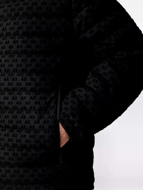 Armani Exchange Logo-print Quilted Jacket
