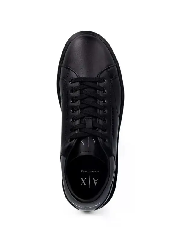 Armani Exchange Logo-embossed Lace-up Sneakers