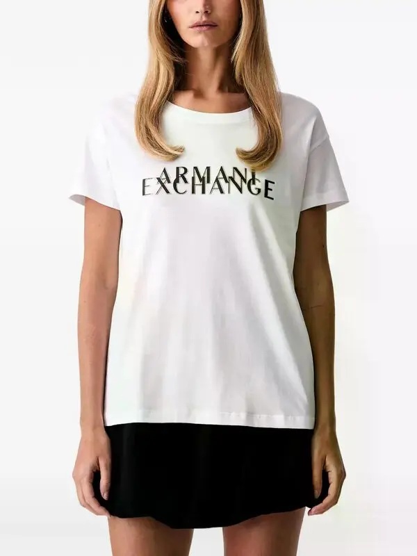 Armani Exchange Logo-print T-shirt
