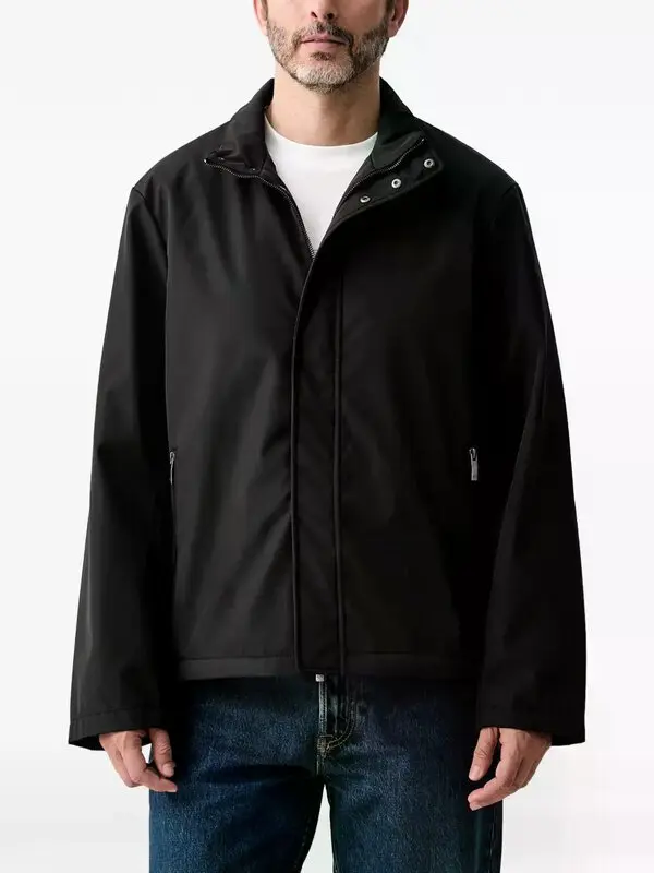 Armani Exchange High-neck Zip-up Jacket