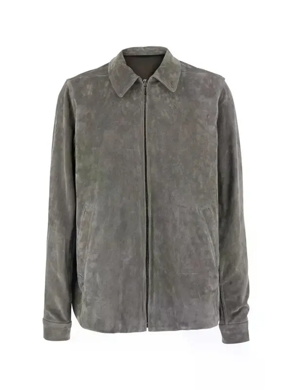 Rick Owens Suede Zip-up Jacket