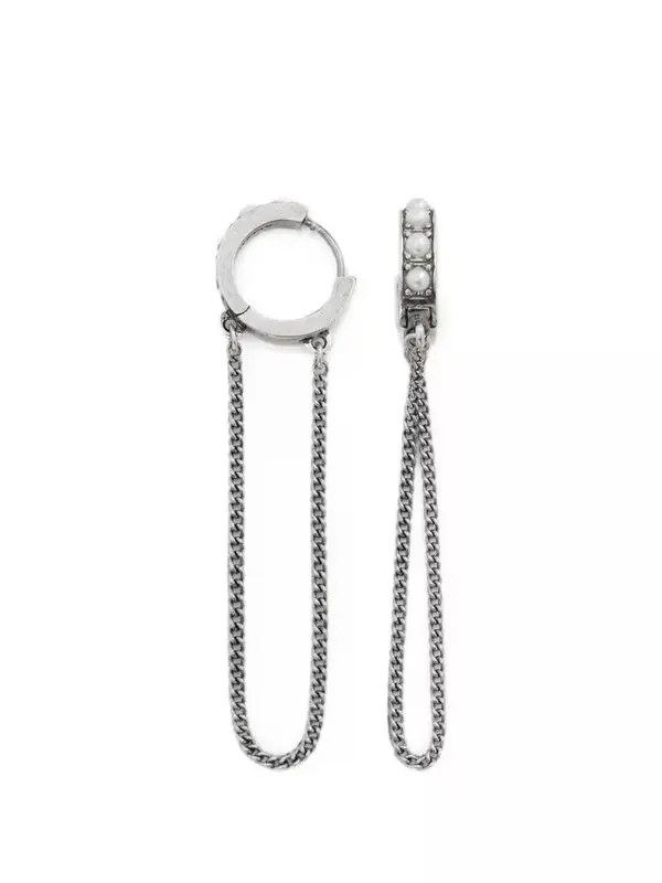 ALLSAINTS Chain Earrings - Silver