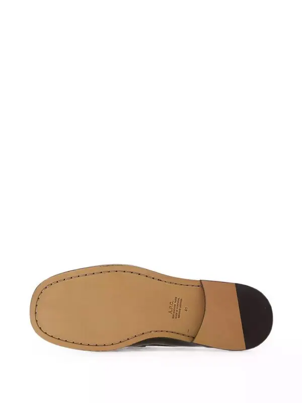 A.p.c. Leather Loafers