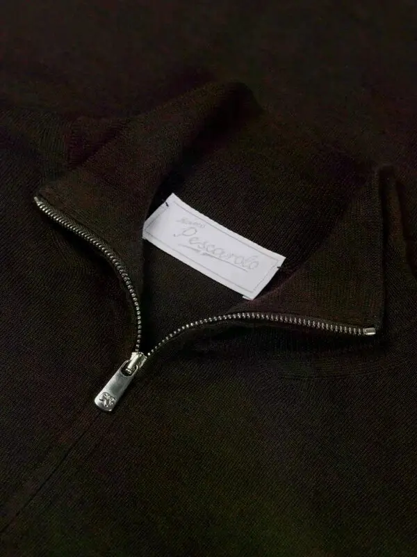 Marco Pescarolo Quarter-zip Knitted Sweater
