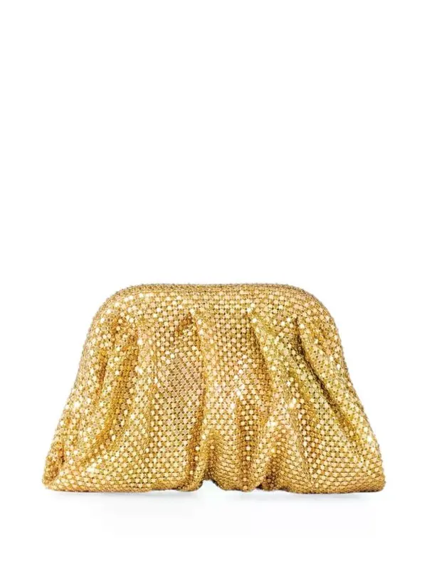 Benedetta Bruzziches Venus Crystal-embellished Draped Clutch Bag